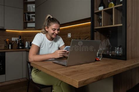 Young Woman Computer Programmer Software Developer And Web Designer Working From Home As