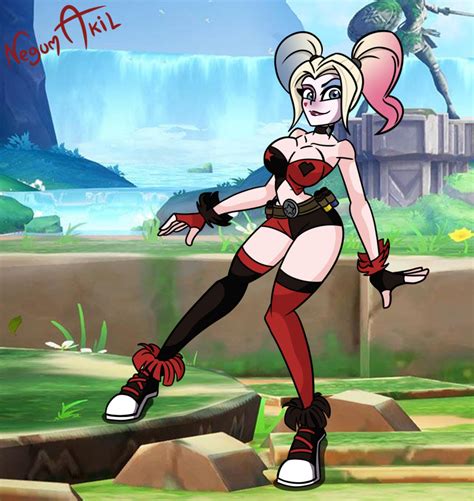 Rule 34 Dc Comics Female Only Harley Quinn Multiversus Negum Akil