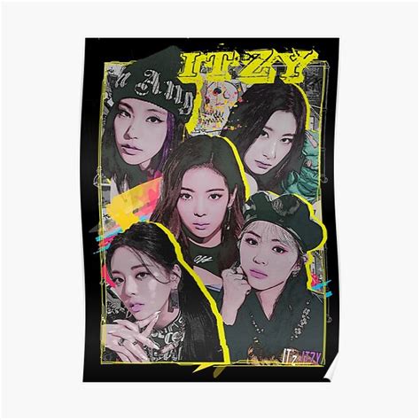 ITZY Poster For Sale By Chaebabe Redbubble