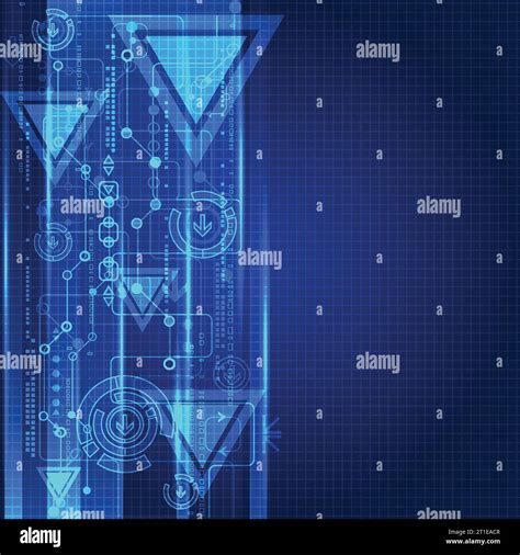 Abstract Technological Background Vector Stock Vector Image And Art Alamy