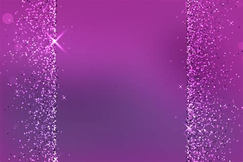 Fundo De Glitter Rosa Escuro Realista Vetor Grátis