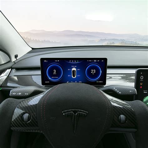 1025″ 464gb Multifunctional Dashboard Lcd Heads Up Display For Tesla