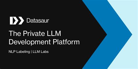 Leading Nlp Labeling And Private Llm Development Platform Datasaur