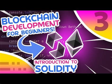 Free Video Blockchain For Beginners Introduction To Solidity From