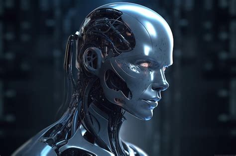 Premium Ai Image Advanced Artificial Intelligence Robot Created With