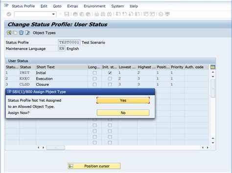 User Status Control In Sap Ps Erp Qanda