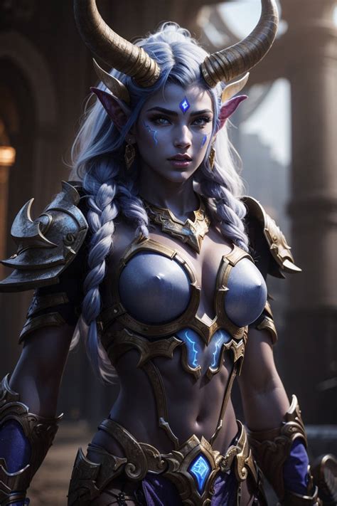 Draenei Female1 By Eapcrusader On Deviantart