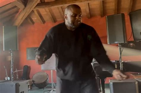 Kanye West Looks Furious And Distressed As He Previews His Upcoming Album In Concerning New Pics