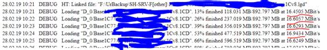Slow File Backup But The Same Speed On Several Virtual Clients