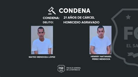 Condenan a años de cárcel a sujetos que mataron a mujer Noticias de El Salvador