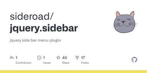 Github Sideroadjquerysidebar Jquery Side Bar Menu Plugin