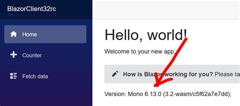 How To See The Blazor Version In The Project · Issue 18136