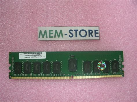 Ddr4 Ram Memory 32gb Hp Compatible 815100 B21 2666mhz Rdimm Memory Hp