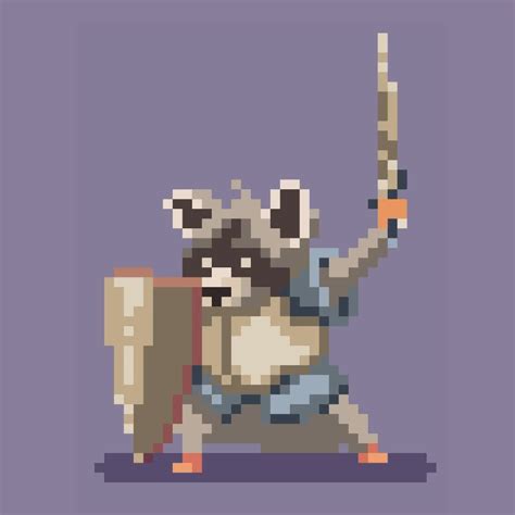 Knight Of The Sacred Bin Rpixelart
