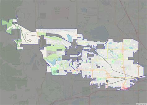 Map Of Arvada City Colorado