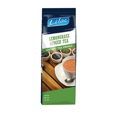 Lilac Lemon Grass Ginger Tea Instant Premix 1kg Senso Foods Tea