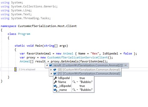 Coding Grounds Controlling Wcf Serialization And Deserialization With