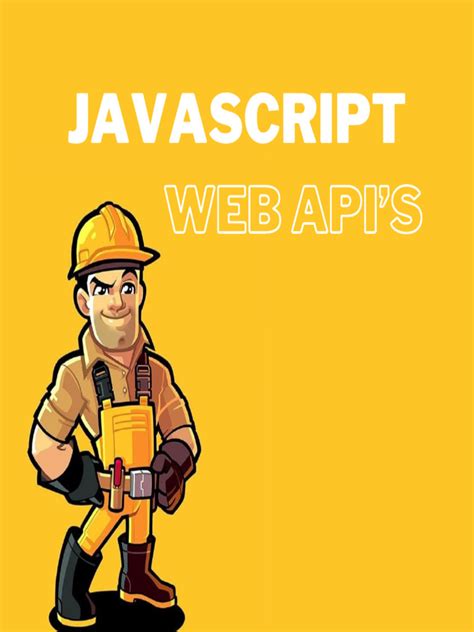 Javascript Web Apis Pdf