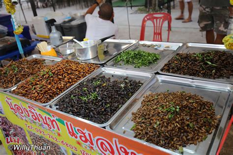 Thai Street Food Insects