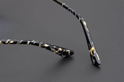 Japanese Handmade Classic Round Titanium Acetate Eyeglasses Men Women