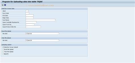PC M SWCQ SAP Tcode SuperWork Choice Creation