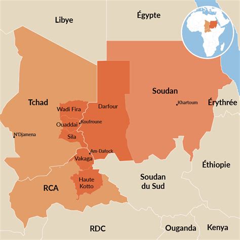 La Guerre Au Soudan Fait Peser De Graves Risques Sur Le Tchad Et La Rca