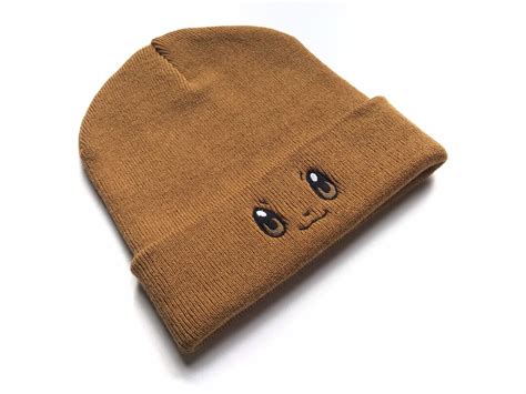 Embroidered Eevee Inspired Beanie Hat Adult T Kawaii Etsy