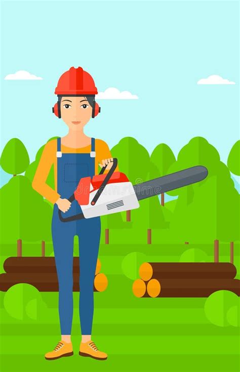 Lumberjack Female Stock Illustrations 341 Lumberjack Female Stock