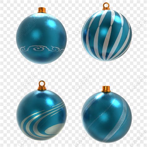 크리 에이 티브 블루 크리스마스 장식 공입니다 패턴 일러스트 블루 일러스트 장식 공 일러스트 Png 일러스트 무료 다운로드 Lovepik