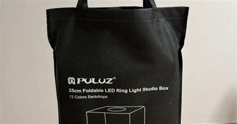 Puluz 미니 스튜디오 25cm 폴딩 박스 촬영 장비 세트 우면동 디지털기기 당근 중고거래
