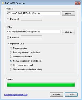 RAR To ZIP Converter Download