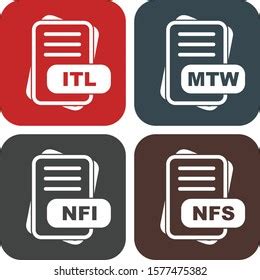 Nfs File Format Icon Images Stock Photos Vectors Shutterstock