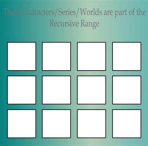 Recursive Range Template By Drawbot908 On Deviantart