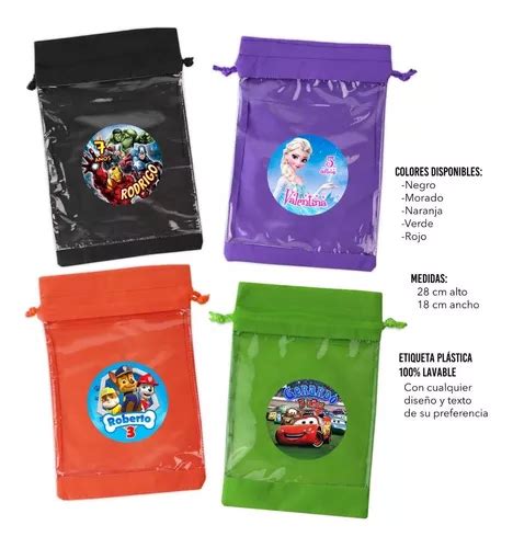 40 Costalitos Dulceros Morralitos Personalizados Oferta En Venta En