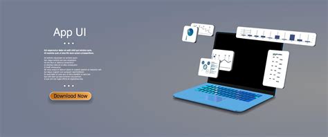 a laptop displaying dynamic app user interface elements and data