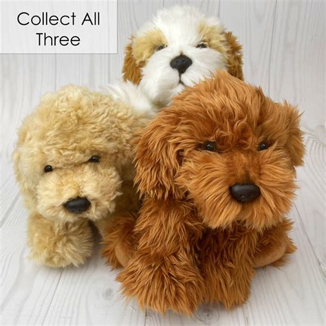 Premium Doodle Dog Plush 30cm Cockapoo Cavapoo Labradoodle