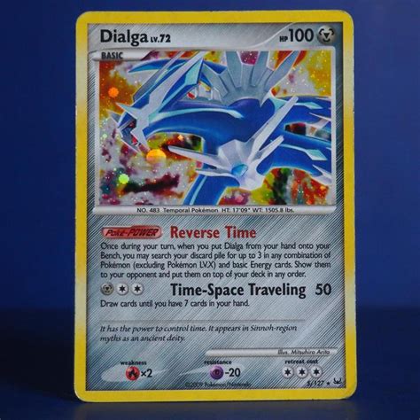 Pokémon Vintage karty Dialga Lv Platinum Aukro