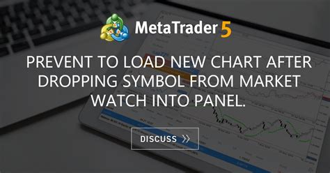 Prevent To Load New Chart After Dropping Symbol From Market Watch Into Panel Symbols