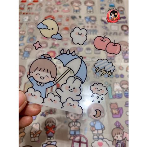 Jual Sticker Botol Minum 2d Plastik Anti Air Stiker Botol Minum