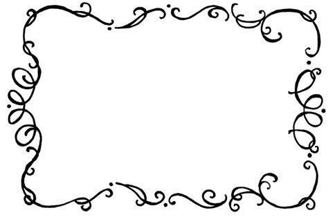 Fancy Border Vector At Getdrawings Free Download