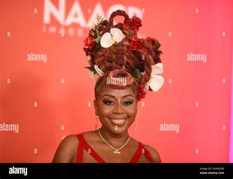 Pinky Cole Arrives At The 54th Naacp Image Awards On Saturday Feb 25