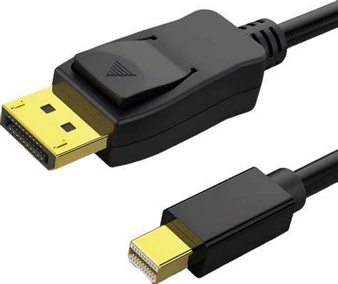 Mini Displayport Naar Displayport Kabel Ondersteund 1080p Male