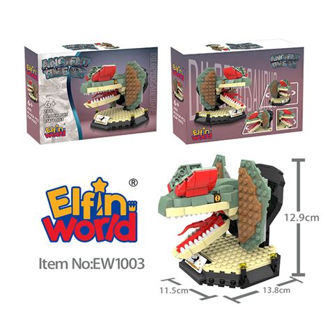 Linoos Jurassic Dinosaur Building Blocks