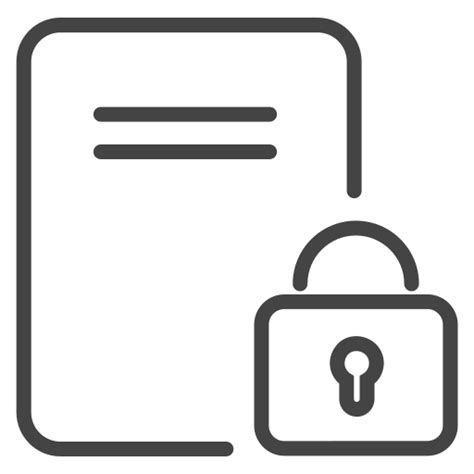 Gdpr Generic Outline Icon