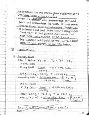 Colligative Properties Post Lab Pdf Course Hero