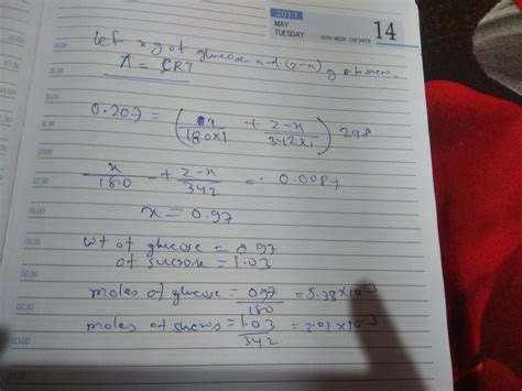 V Re 62 2 G Mixture Of Glucose And Sucrose Is Dissolved In 1 Litre