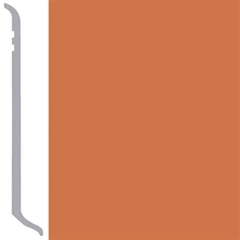 Tarkett Traditional Wall Base With Toe 080 6 Inch Hot Spice