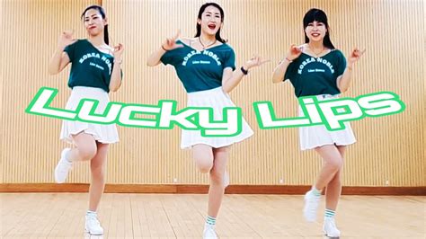 이승희라인댄스 Lucky Lips 💋행운의 입술 Youtube