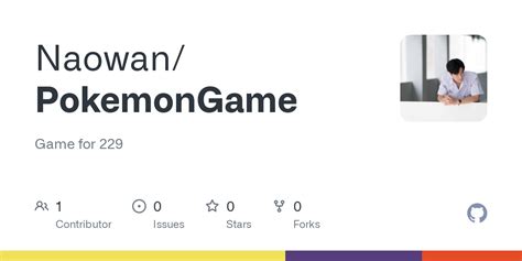 GitHub Naowan PokemonGame Game For