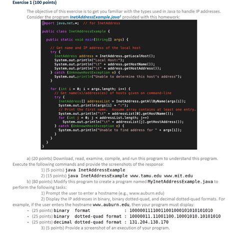 Solved Exercise 1 100 Points The Objective Of This